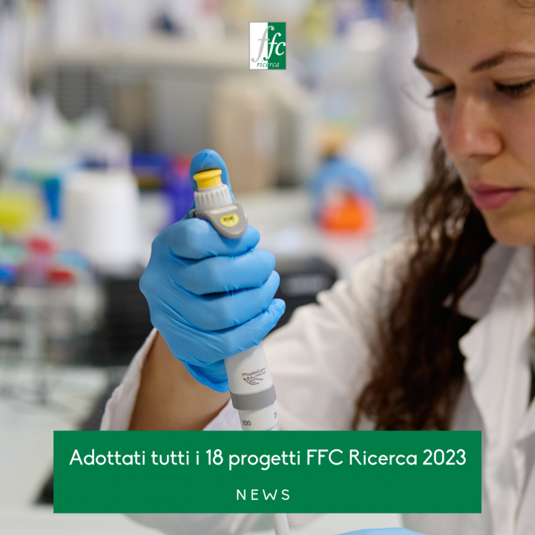 Adottati tutti i 18 progetti FFC Ricerca 2023 - Fondazione per la Ricerca sulla Fibrosi Cistica